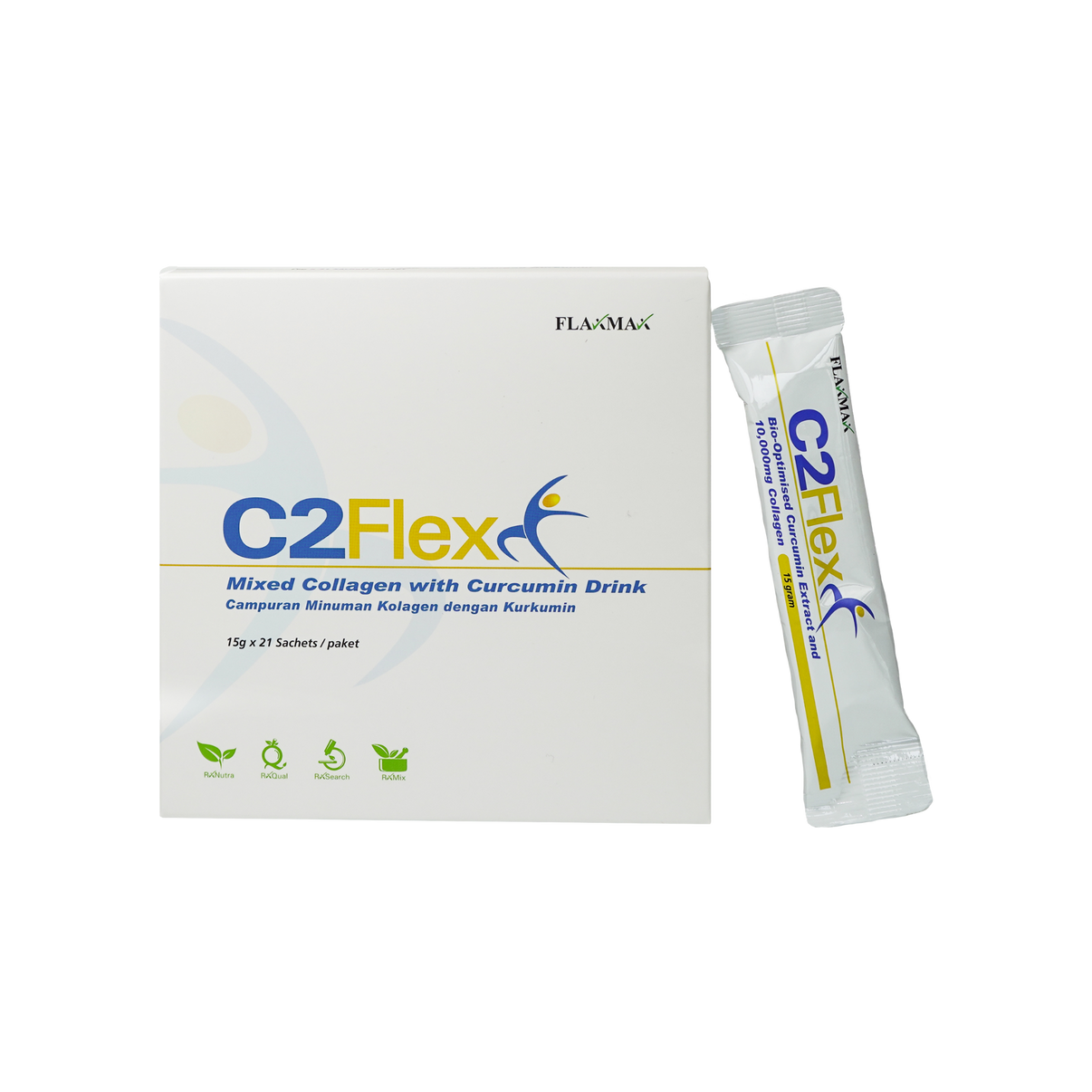 C2Flex Collagen Peptides with Curcumin - Joint & Skin Health ...